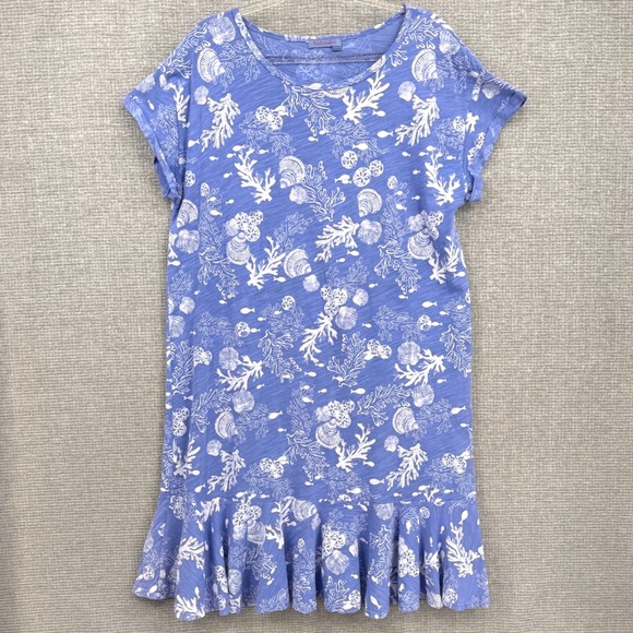 fresh produce | Dresses | Fresh Produce Women Blue Coral Shell Fish ...